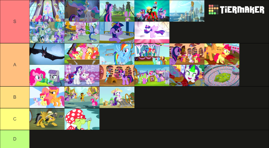 My Little Pony Season 4 Episode Tier List (Community Rankings) - TierMaker