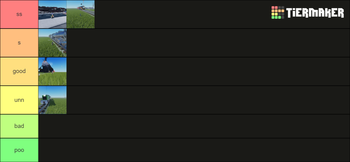 train Tier List (Community Rankings) - TierMaker