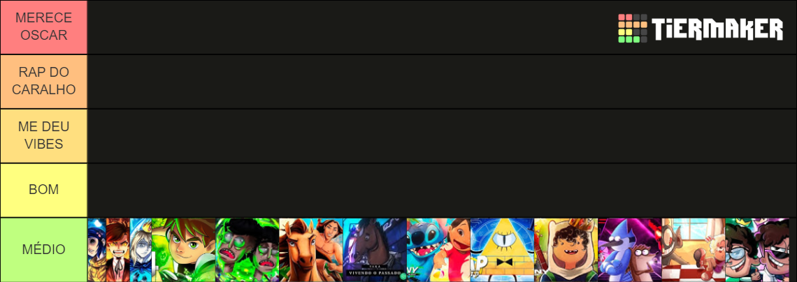6º DROP ANIMADO TIER LIST Tier List (Community Rankings) - TierMaker