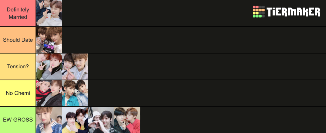 Txt ships Tier List (Community Rankings) - TierMaker