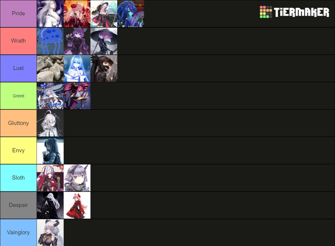 Yoon Character 28/07/2023 Tier List (Community Rankings) - TierMaker