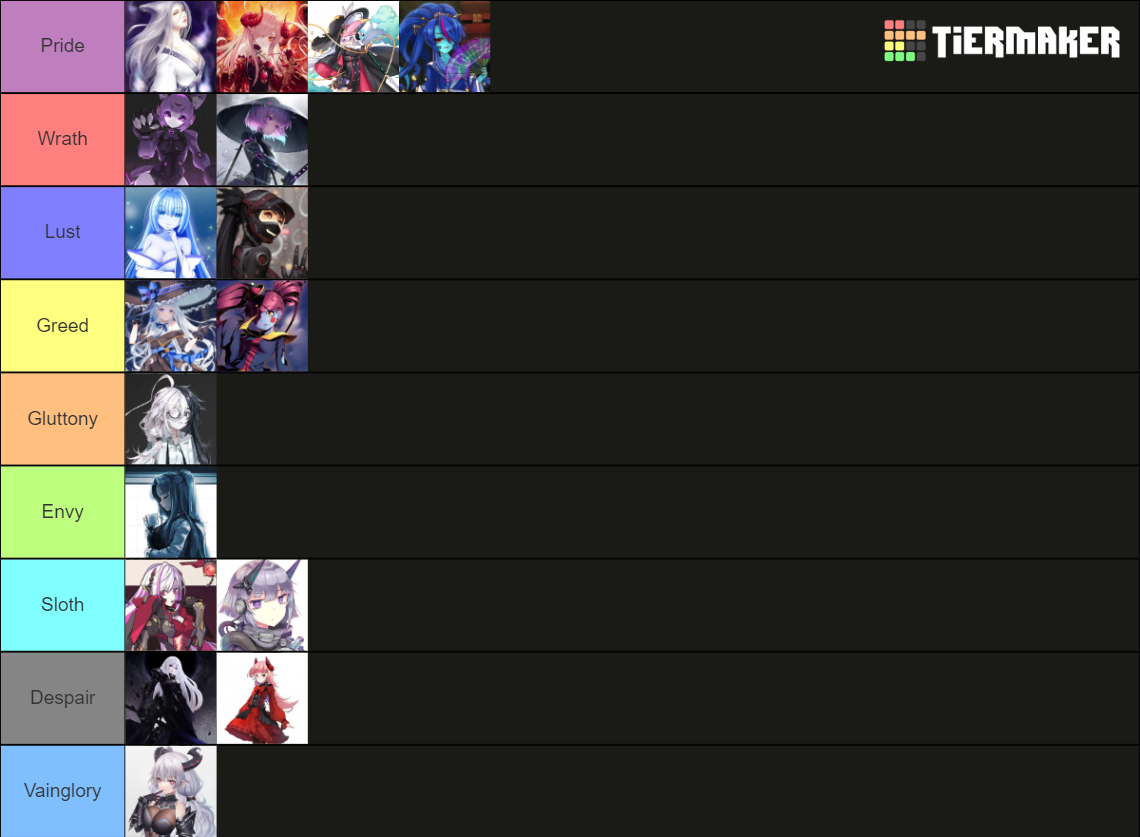 Yoon Character 28/07/2023 Tier List (Community Rankings) - TierMaker