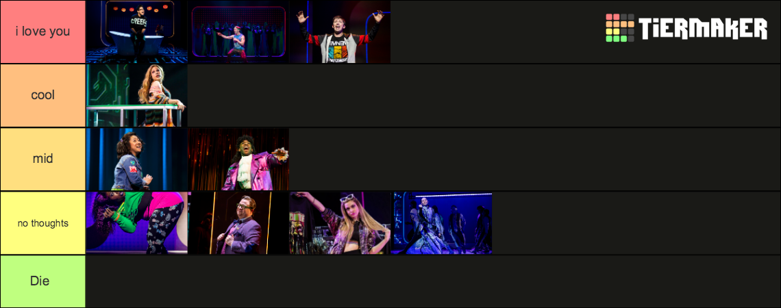 Be More Chill Characters Tier List (Community Rankings) - TierMaker
