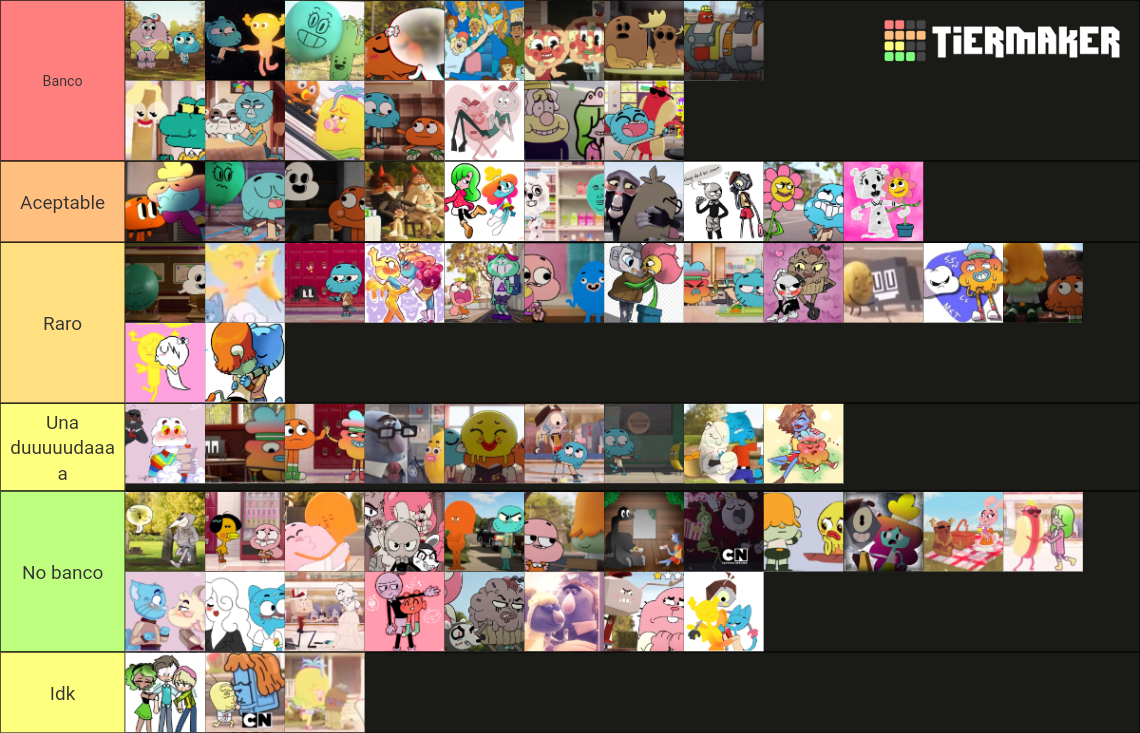 TAWOG ships Tier List (Community Rankings) - TierMaker