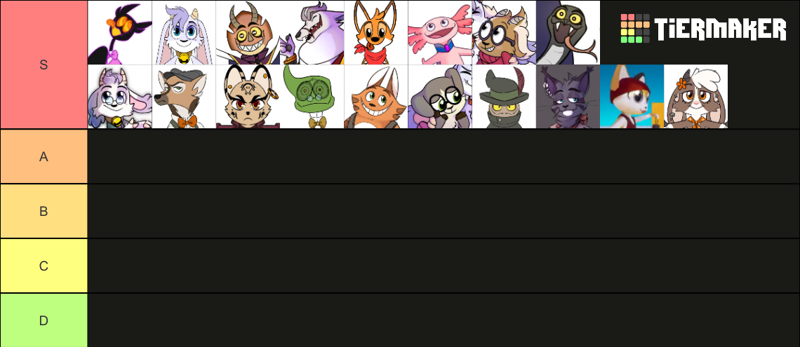 Billie Bust Up character Tier List (Community Rankings) - TierMaker