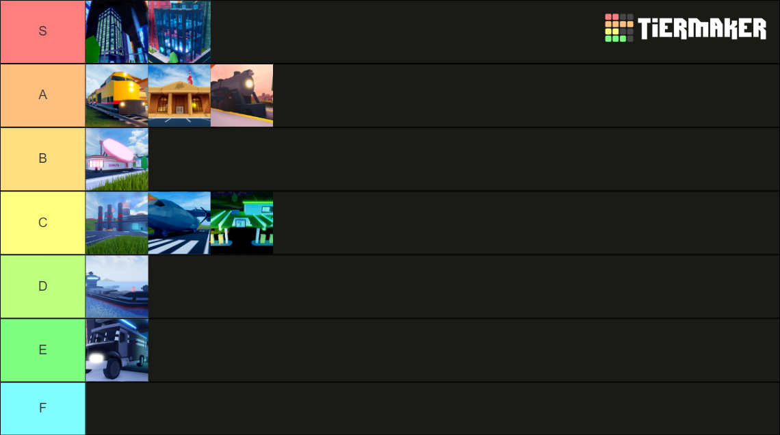 Jailbreak Robbery Locations Tier List (Community Rankings) - TierMaker