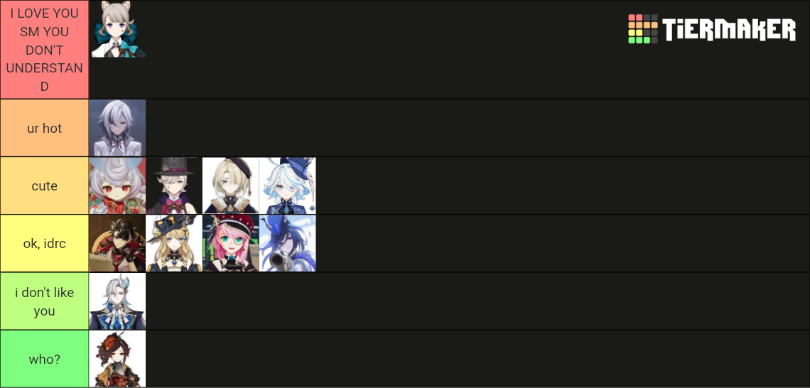 Genshin Impact Fontaine Character Tier List (Community Rankings ...