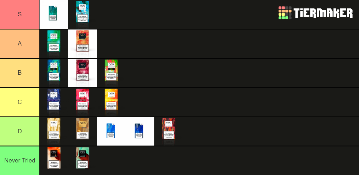 Glo sticks Tier List (Community Rankings) - TierMaker