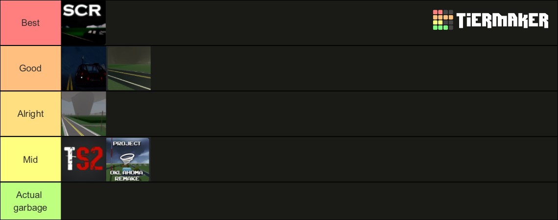 Roblox storm chasing games Tier List (Community Rankings) - TierMaker