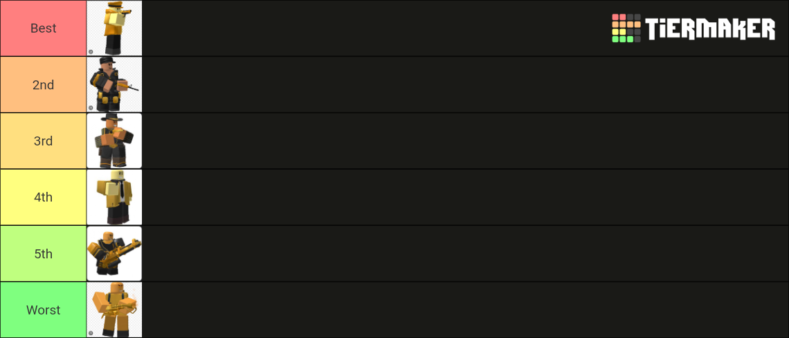Rank Golden Towers Best to Worst Tier List (Community Rankings) - TierMaker