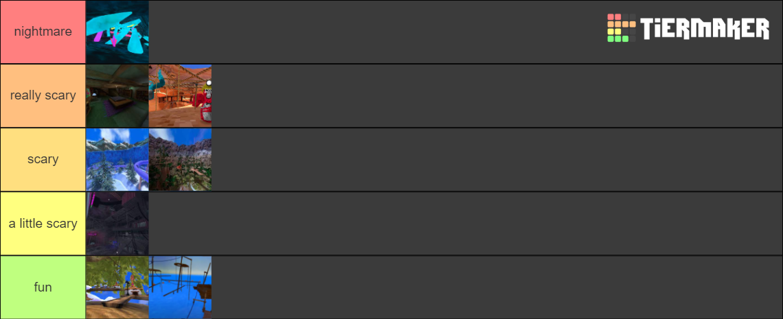 Gorilla Tag Maps Tier List (Community Rankings) - TierMaker