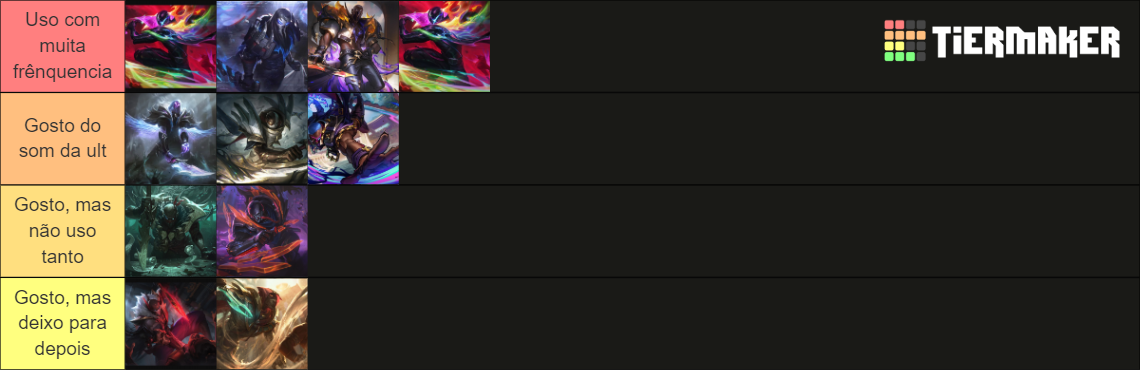 skins do pyke + Soul fighter Tier List (Community Rankings) - TierMaker