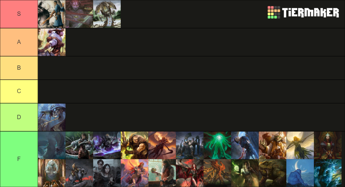 Jeff's Commanders Tier List (Community Rankings) - TierMaker