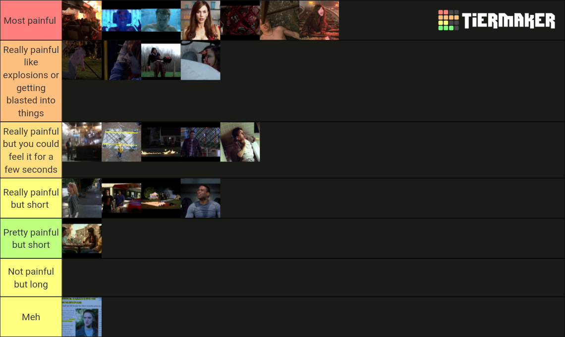 Final Destination Death Scenes Tier List (Community Rankings) - TierMaker