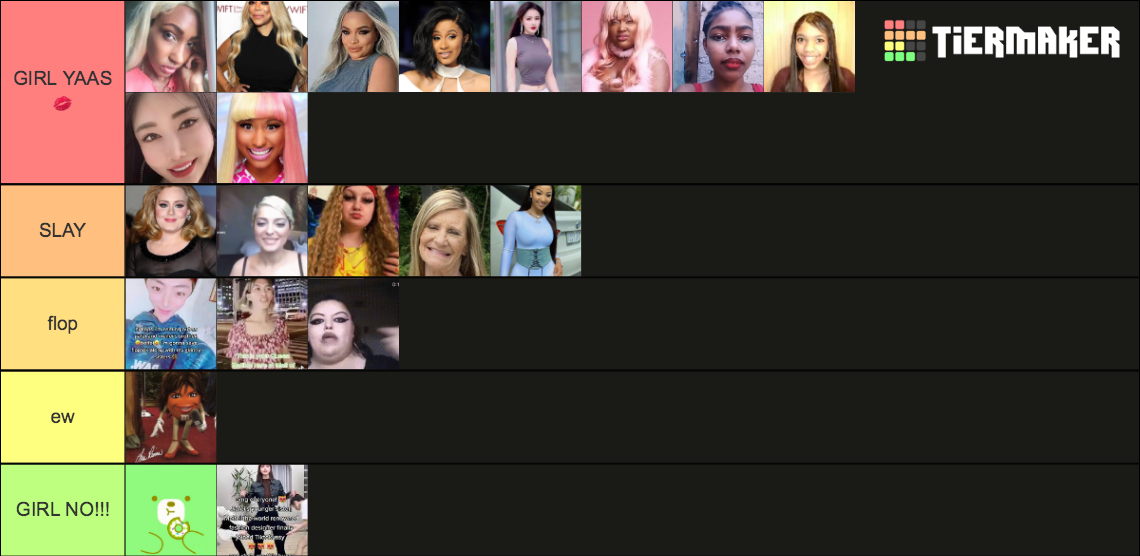 Flop Icons Tier List (Community Rankings) - TierMaker