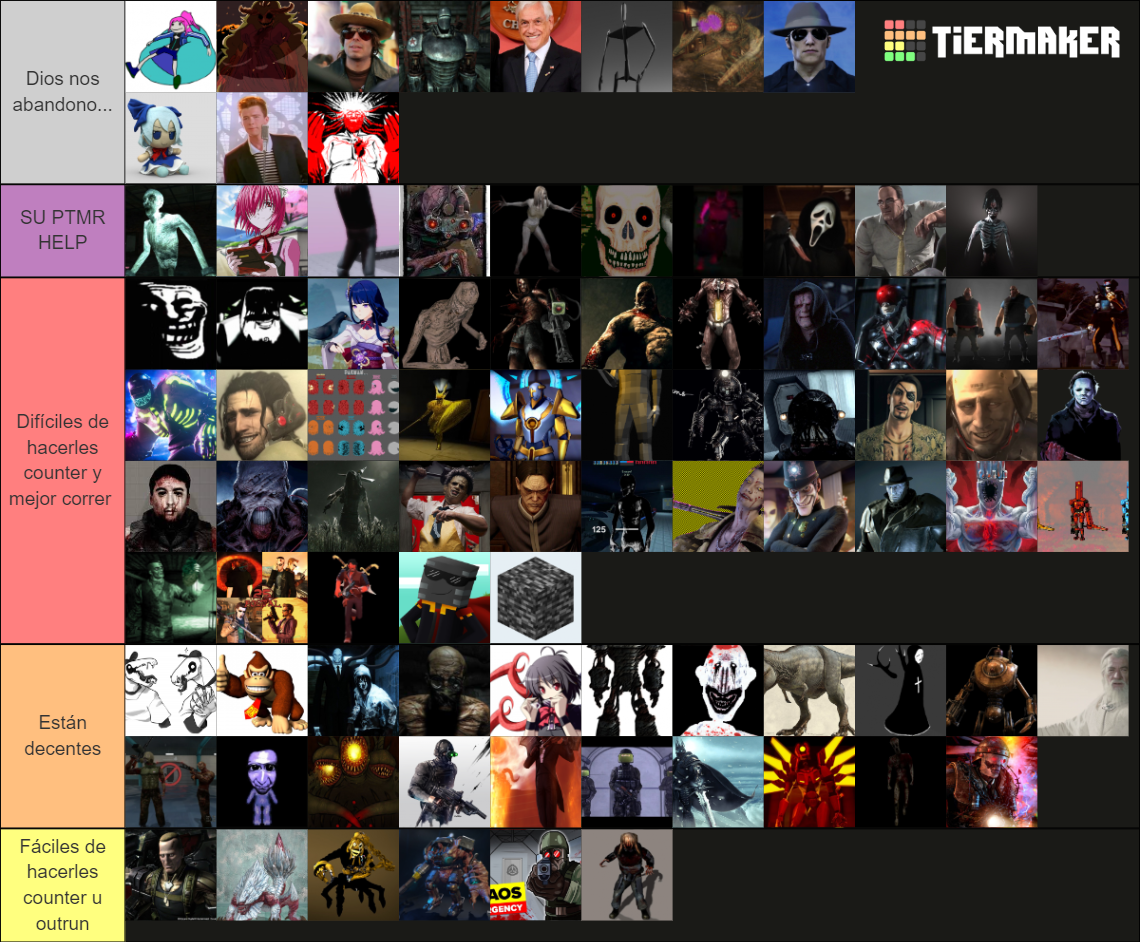 SF2 PSK Boss Tier List (Community Rankings) - TierMaker