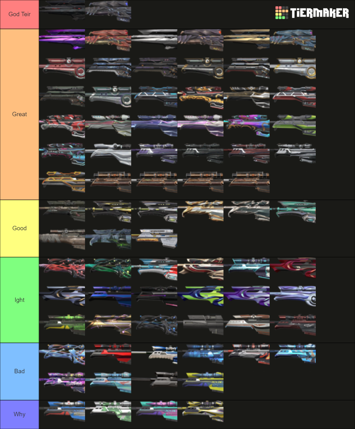 Operator skins Tier List (Community Rankings) - TierMaker
