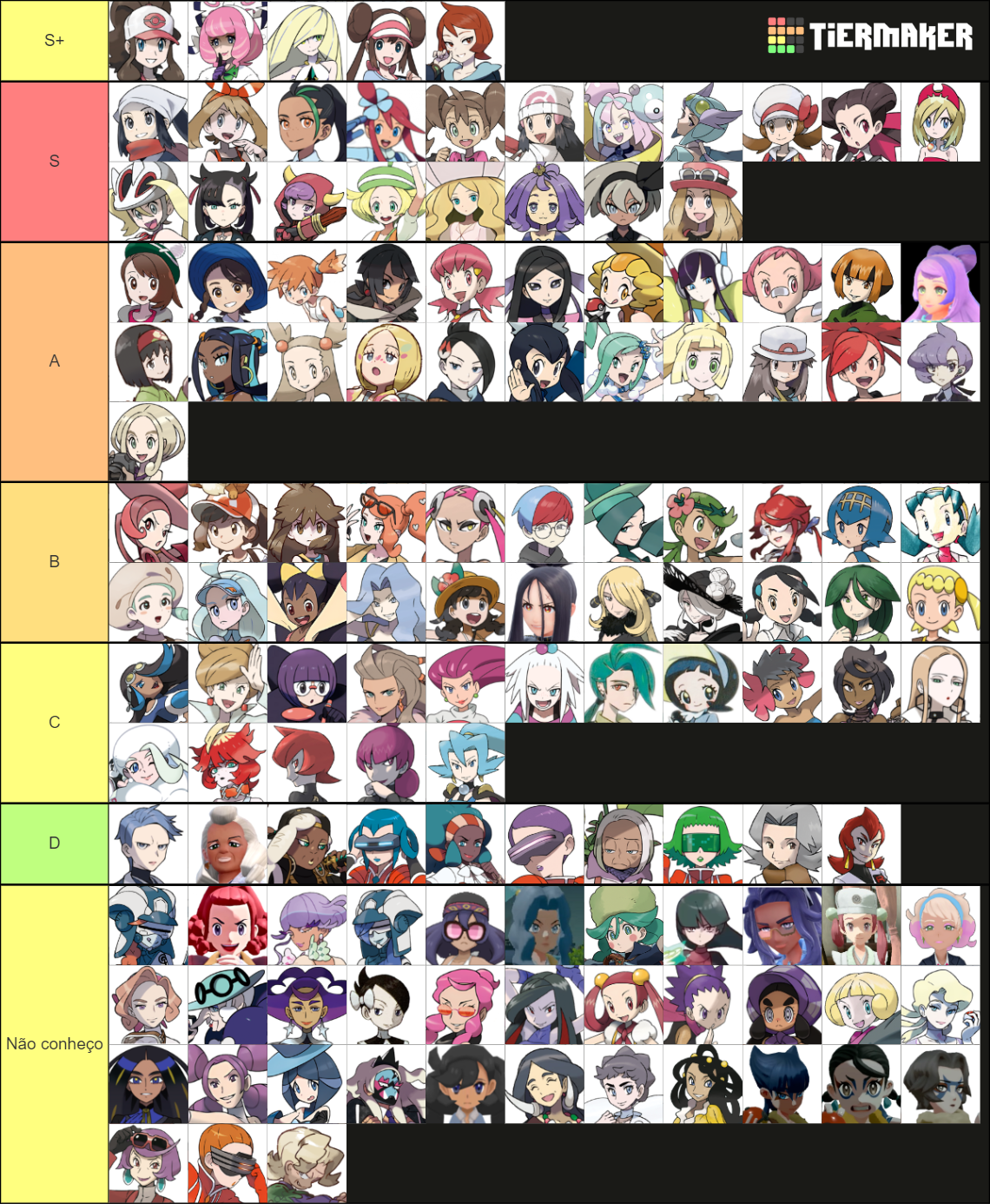 pokemon female character list (2023) Tier List (Community Rankings ...