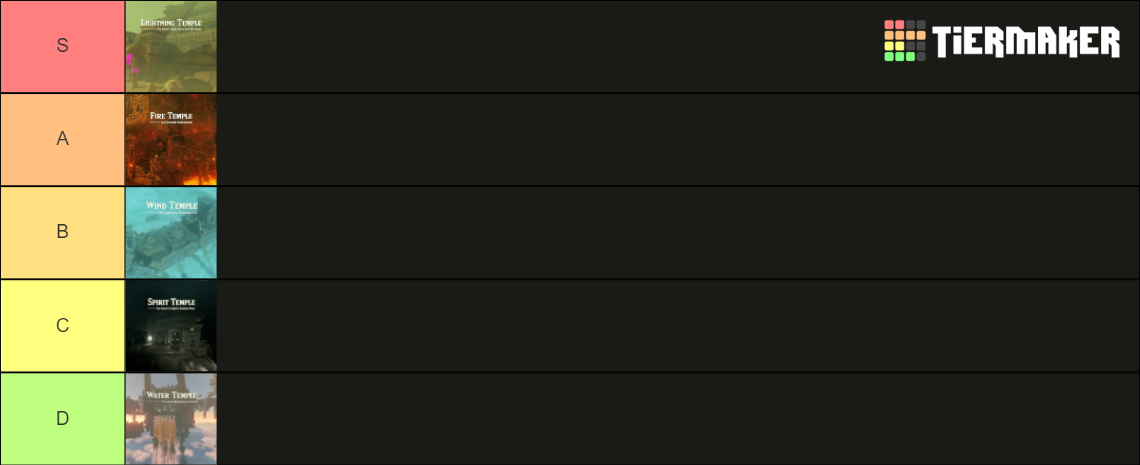 tears of the kingdom dungeons Tier List (Community Rankings) - TierMaker