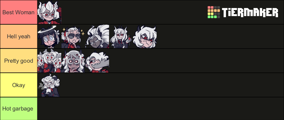 The Best Girls In Helltaker Tier List (Community Rankings) - TierMaker
