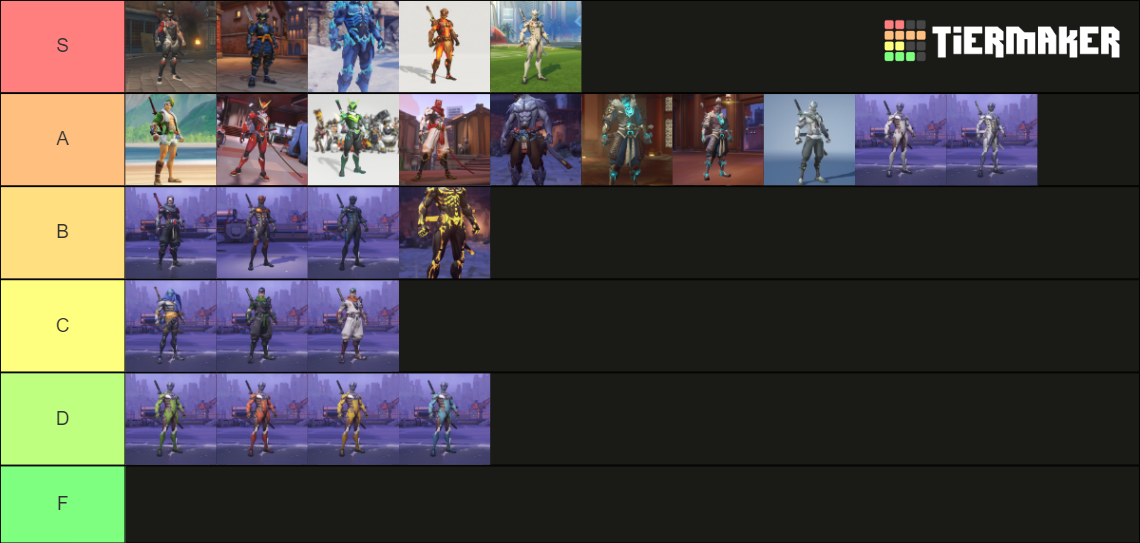 Genji Overwatch Skins (September 2022) Tier List (Community Rankings ...