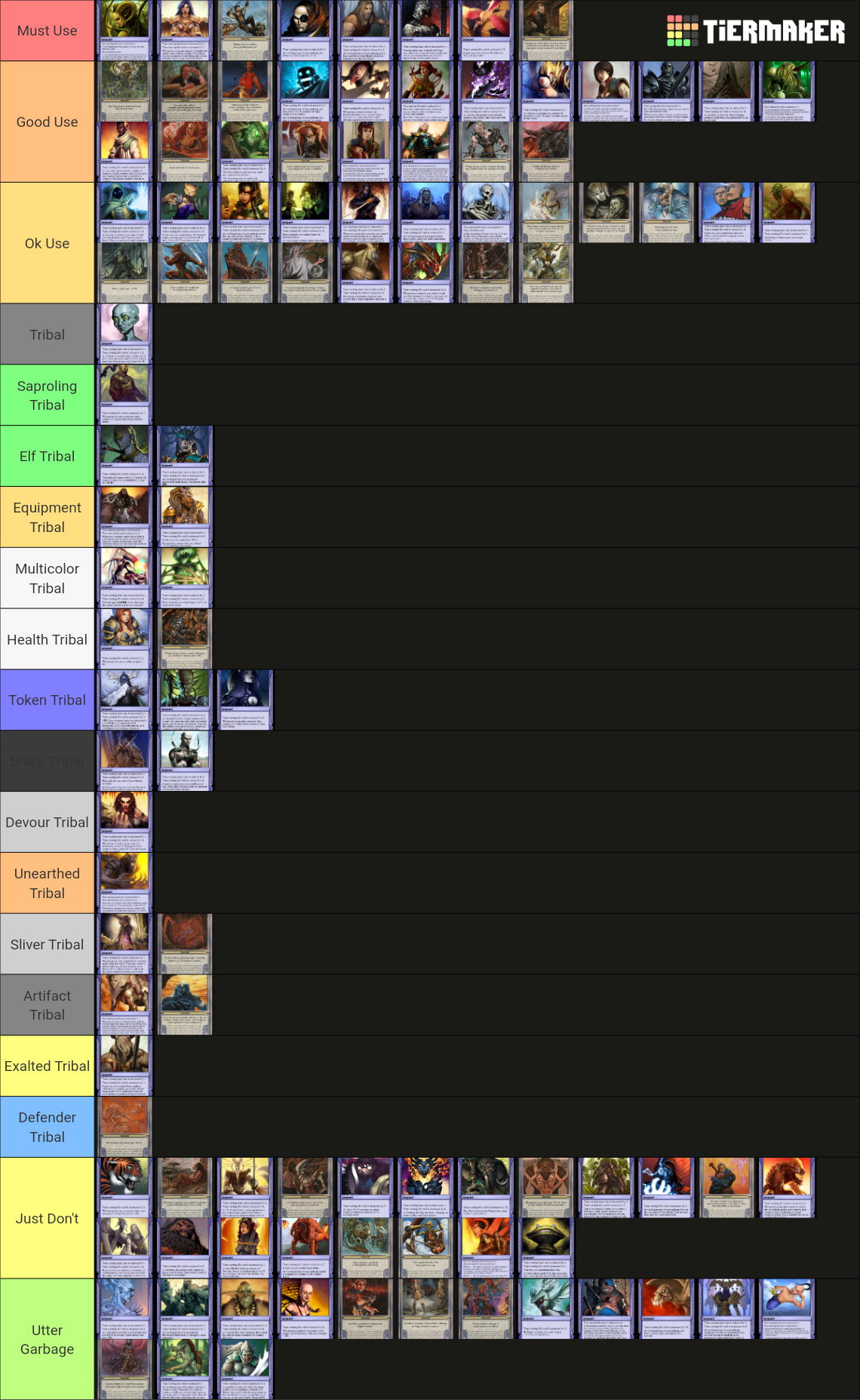 MTG Vanguard Tier List (Community Rankings) - TierMaker