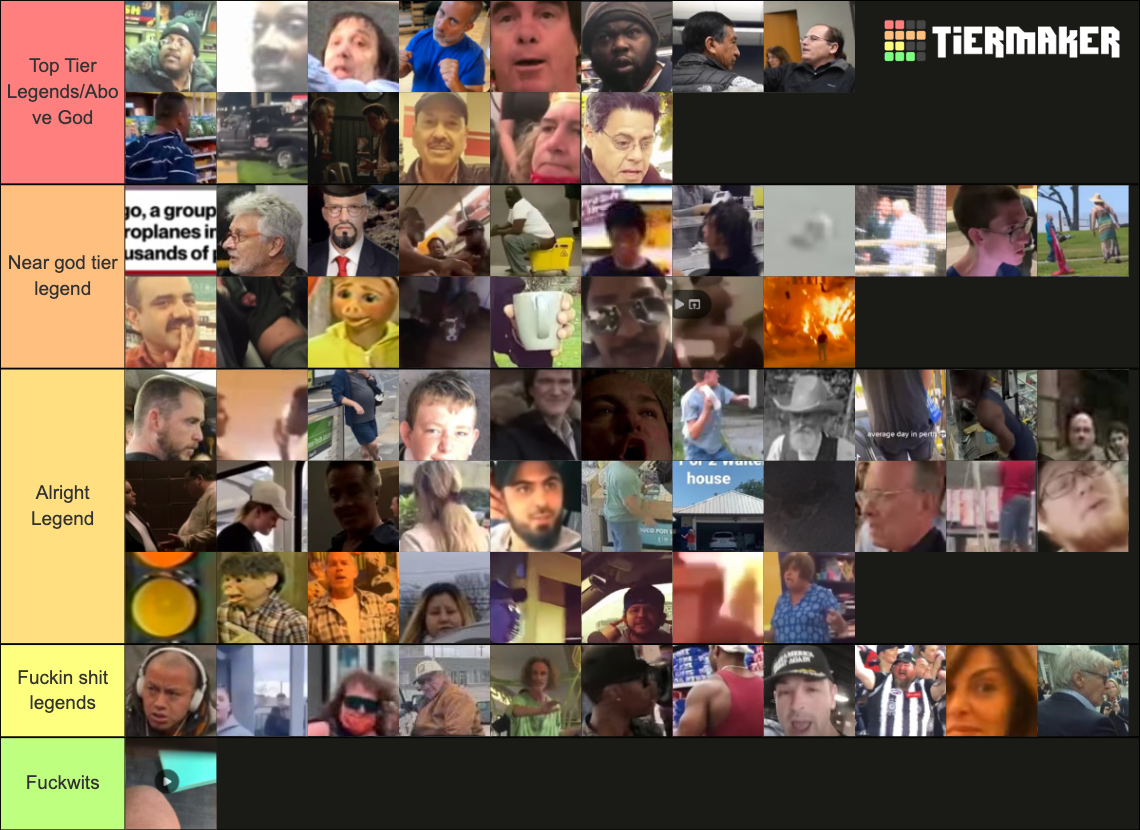 Legend (Updated) Tier List (Community Rankings) - TierMaker