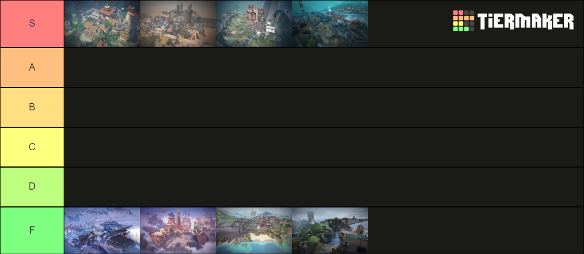 Valorant Maps (Including Pearl) Tier List (Community Rankings) - TierMaker