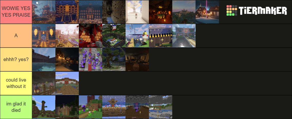 Dsmp Builds Tier List (Community Rankings) - TierMaker
