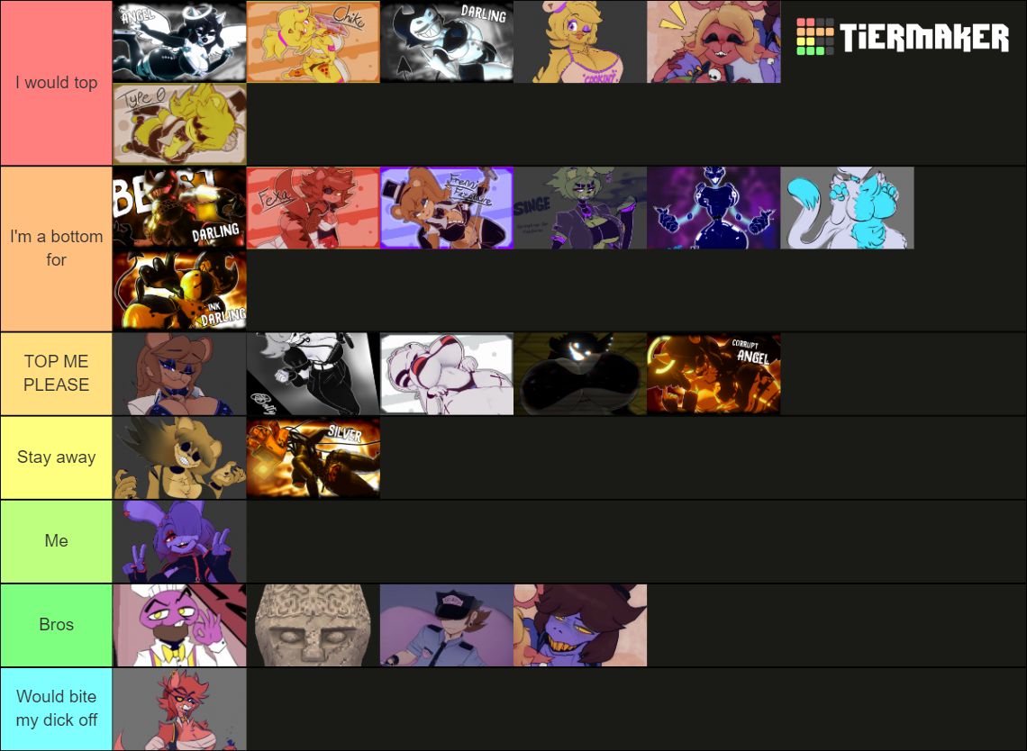 Cryptia/cally3d Models Tier List (Community Rankings) - TierMaker