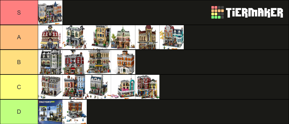 All Lego Modular Buildings (2024) Tier List (Community Rankings ...