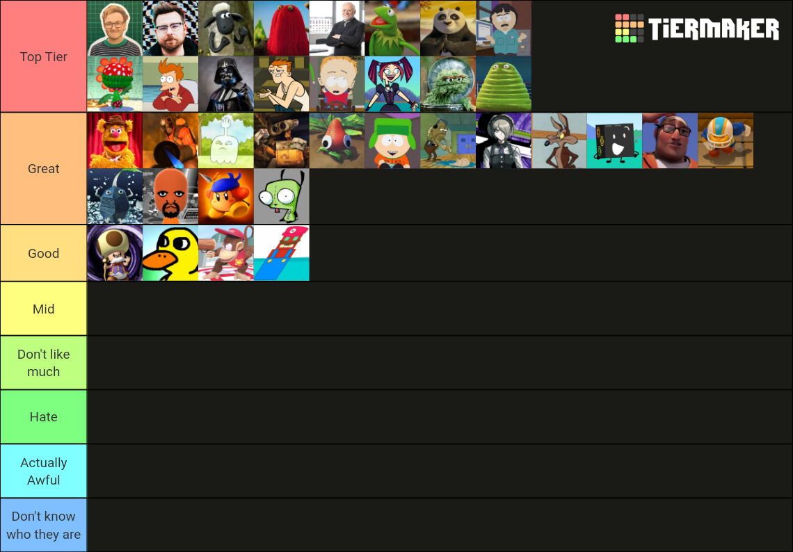 Random Character Voting S10 Tier List (Community Rankings) - TierMaker Random Character Voting S10 Tier List (Community Rankings) - TierMaker