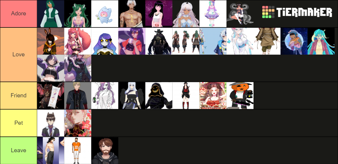 Love or Leave Tier List (Community Rankings) - TierMaker