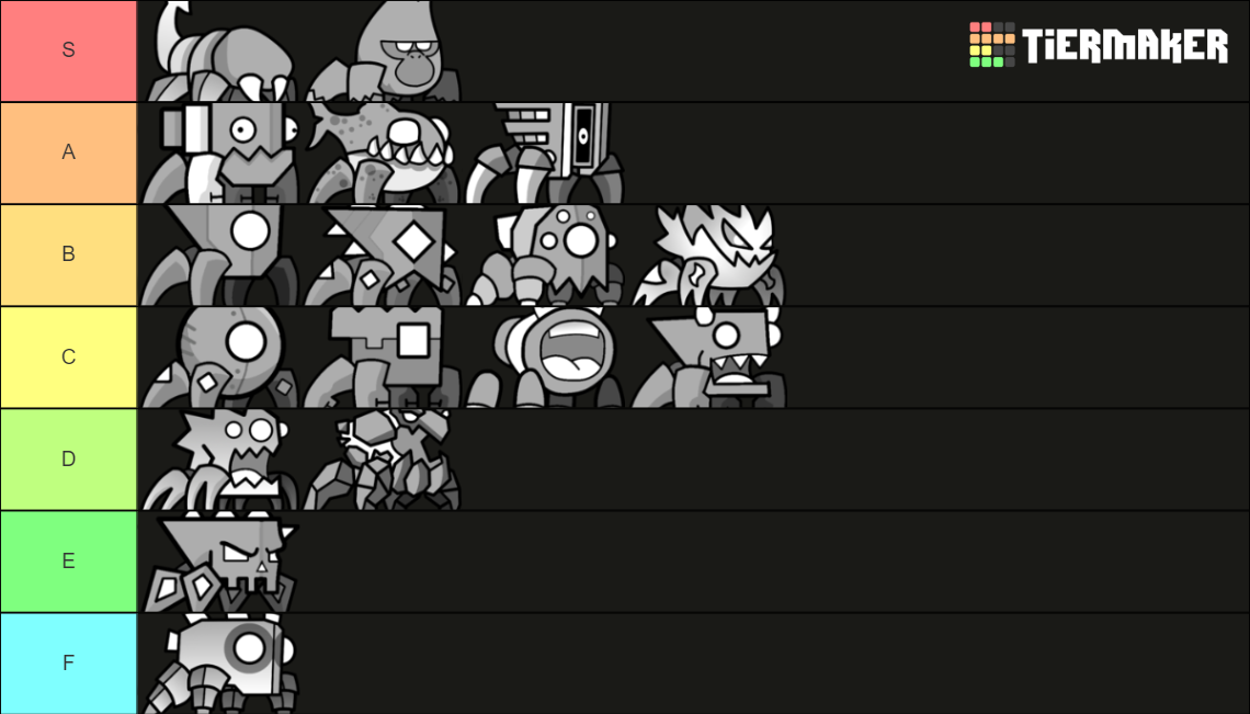 Geometry Dash Spiders Tier List (Community Rankings) - TierMaker
