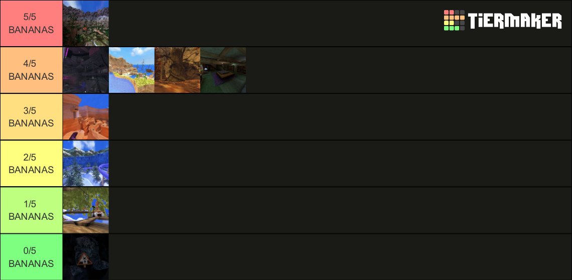 Gorilla Tag map Tier List (Community Rankings) - TierMaker
