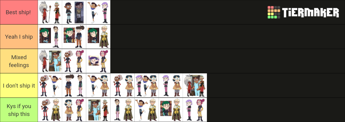 toh ships Tier List (Community Rankings) - TierMaker