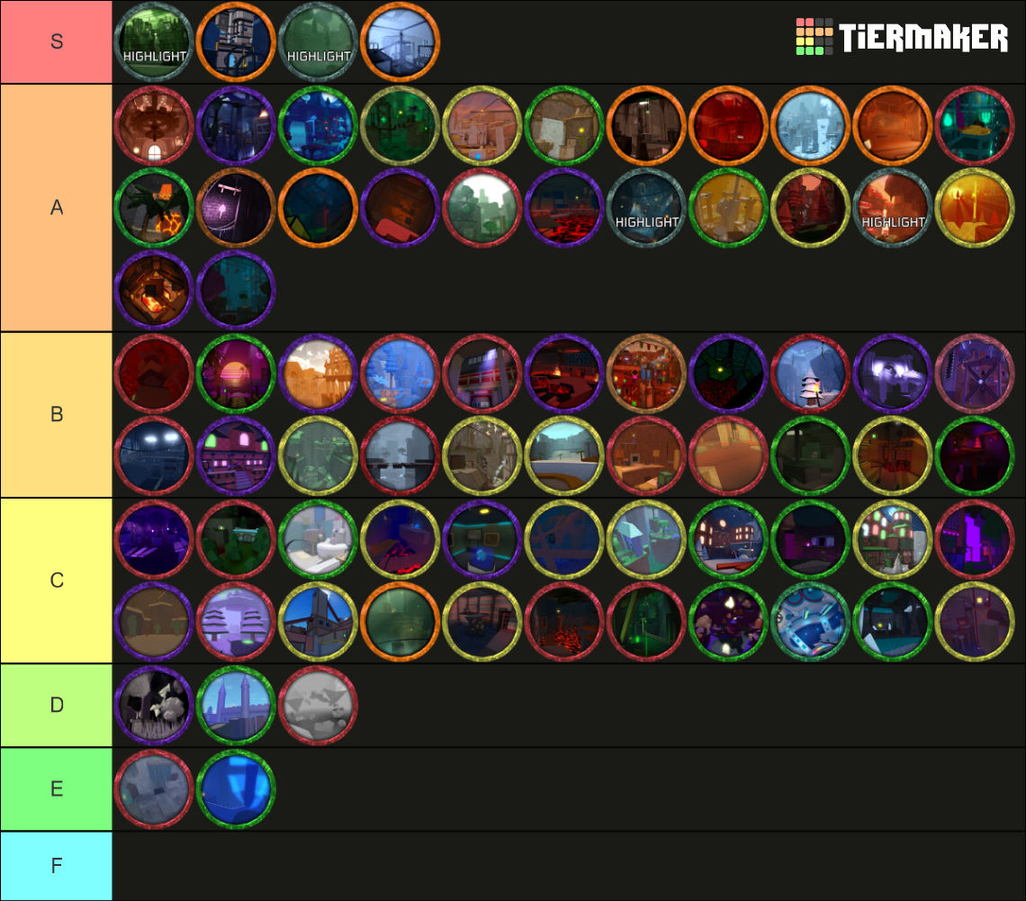 Flood Escape 2 (FE2) Maps Tier List (Community Rankings) - TierMaker