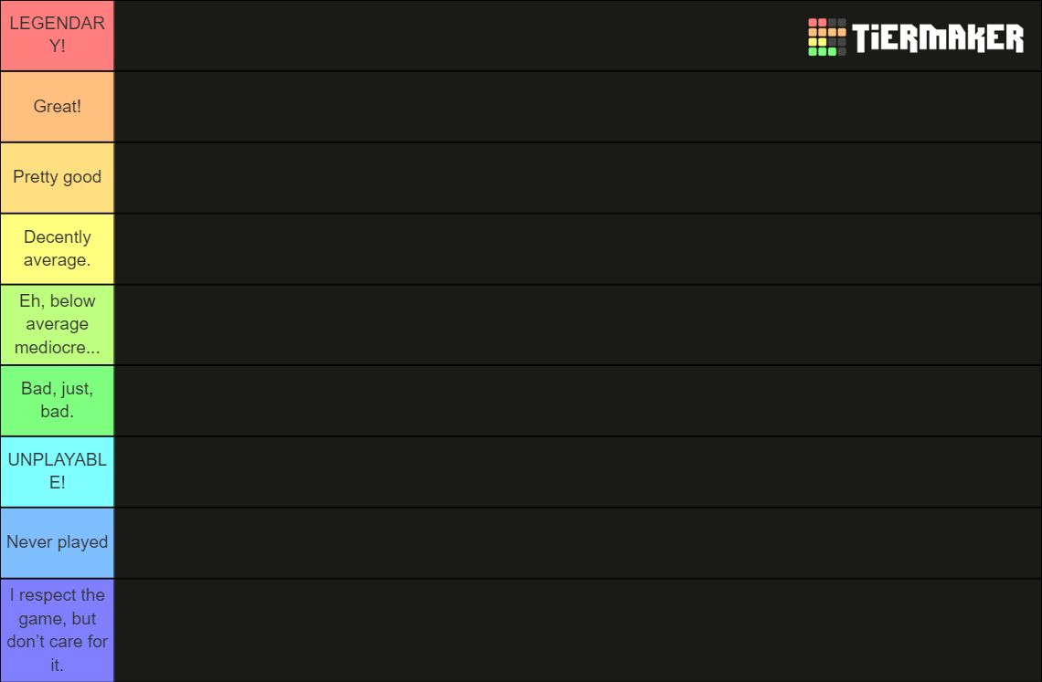 CRPG & ARPG Games Ranked! Tier List (Community Rankings) - TierMaker