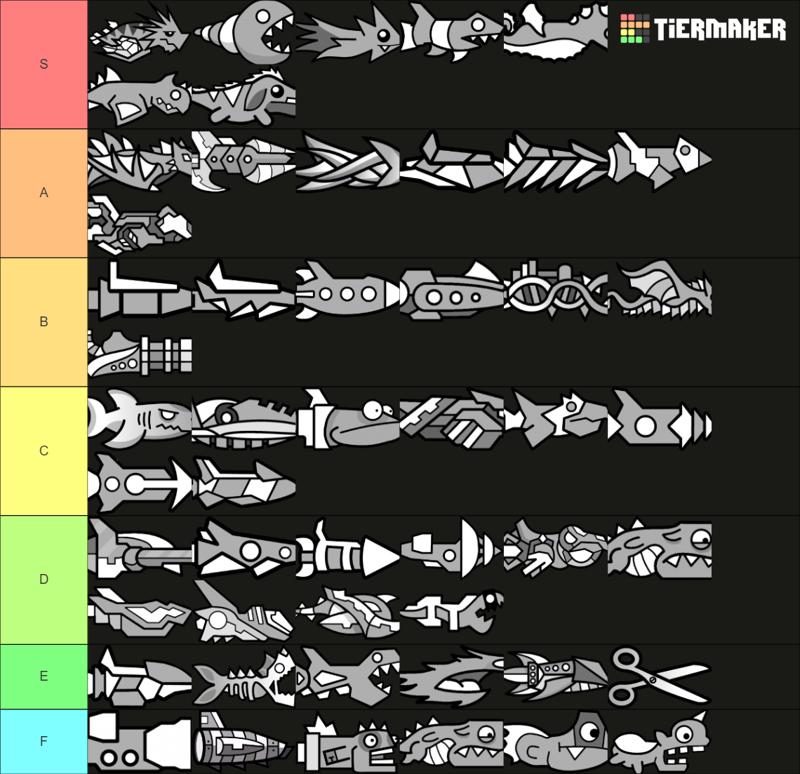 Geometry Dash Ships Tier List (Community Rankings) - TierMaker