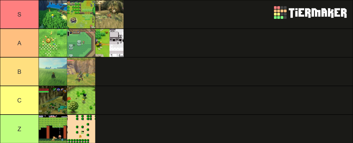 Grass from the legend of Zelda series Tier List (Community Rankings ...