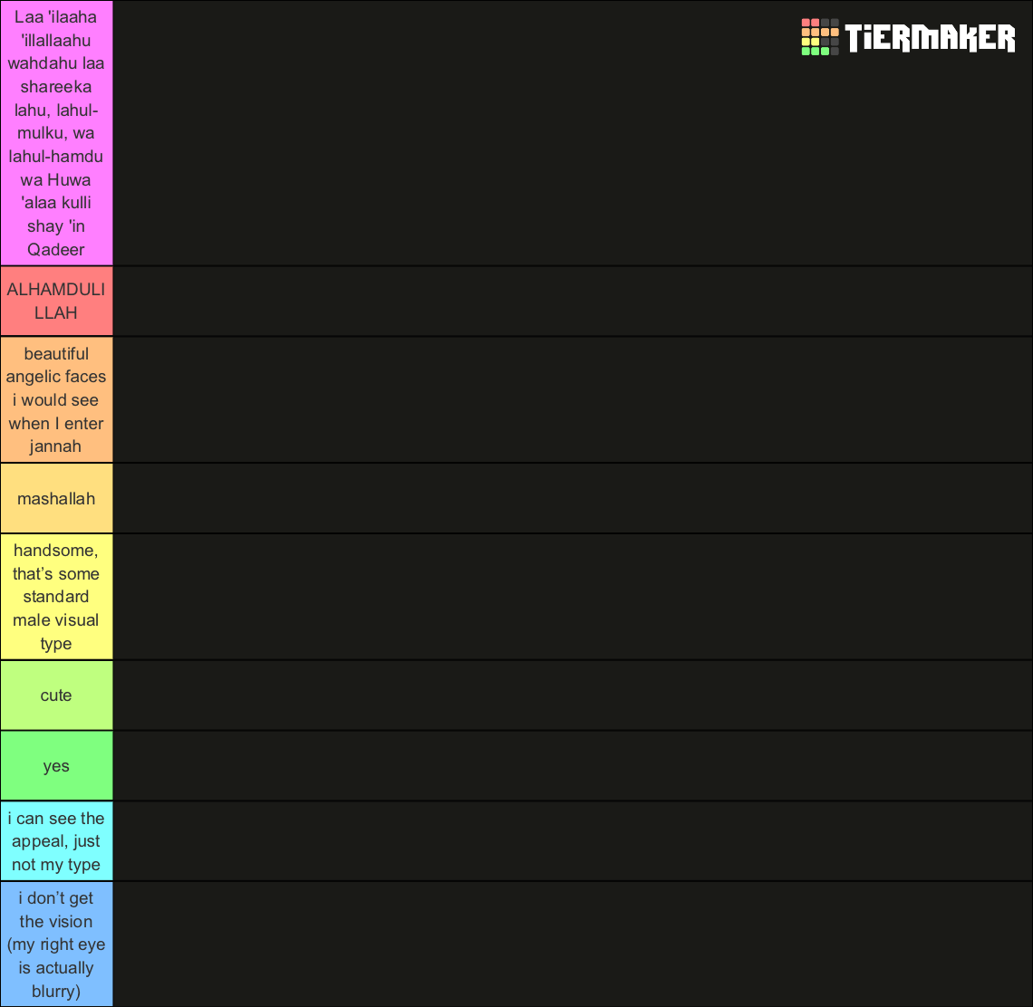 kpop visuals ranking bc i am bored Tier List (Community Rankings) - TierMaker