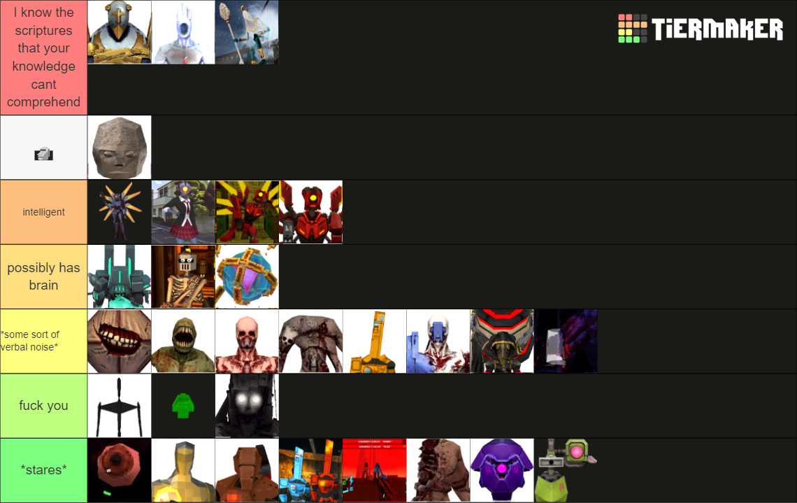 ULTRAKILL all enemies/characters fr fr (spoilers) Tier List (Community ...