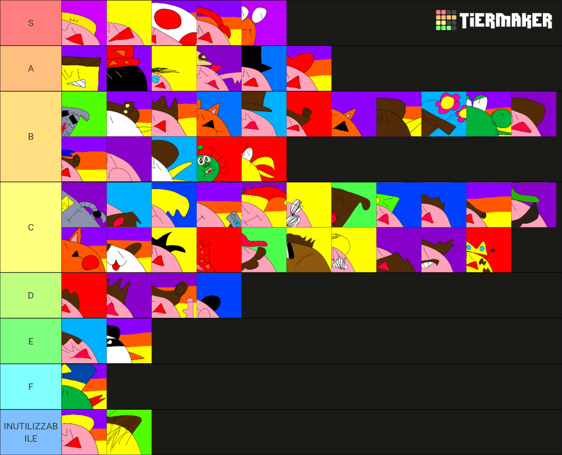 B2 OTTO Tier List (Community Rankings) - TierMaker
