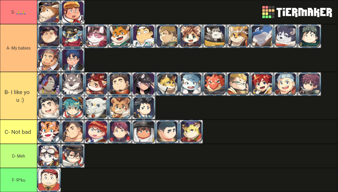 tamacolle character!!! Tier List (Community Rankings) - TierMaker