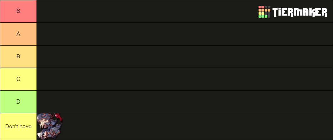 WoTV UR Tier List (Community Rankings) - TierMaker