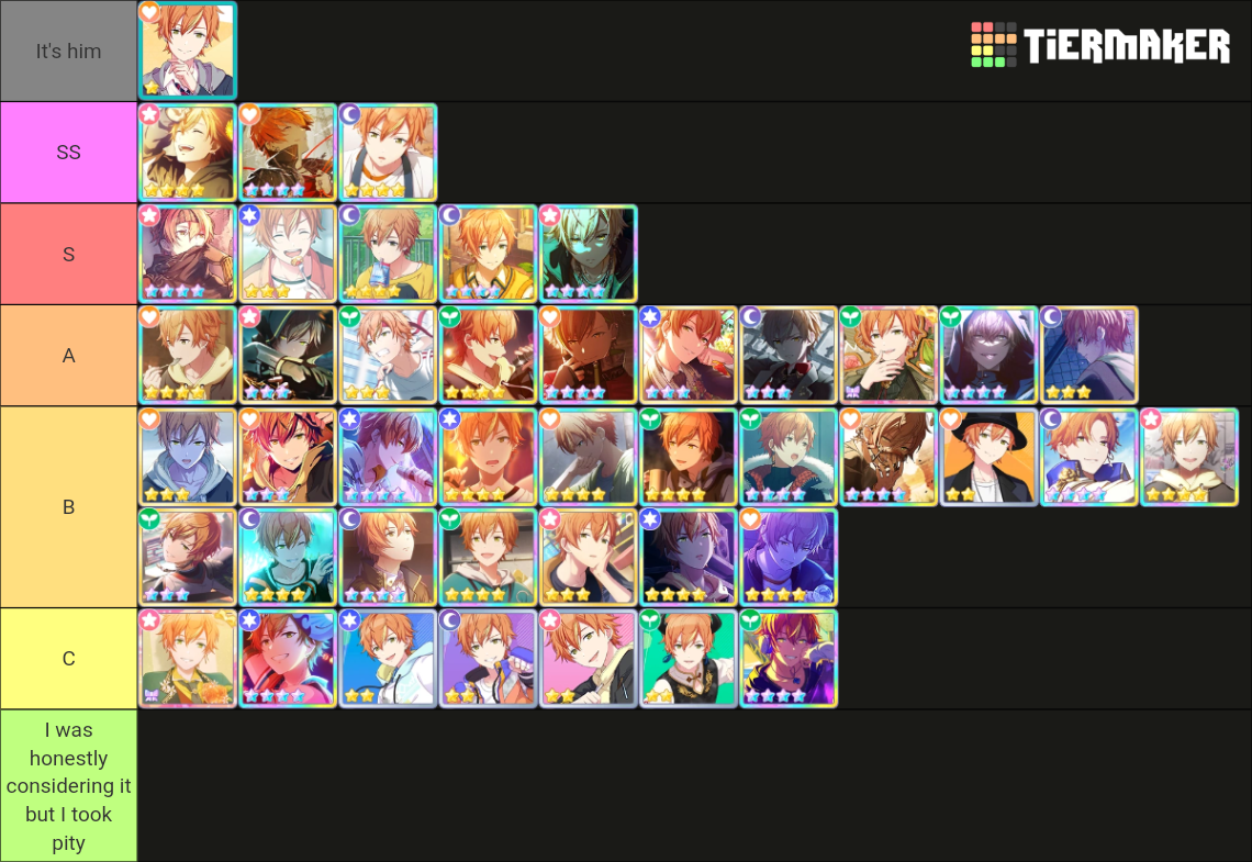 PJSK Akito cards Tier List (Community Rankings) - TierMaker