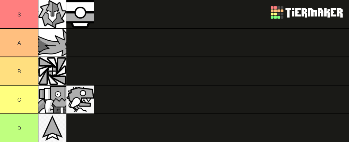 Geometry Dash Game Modes Tier List (Community Rankings) - TierMaker