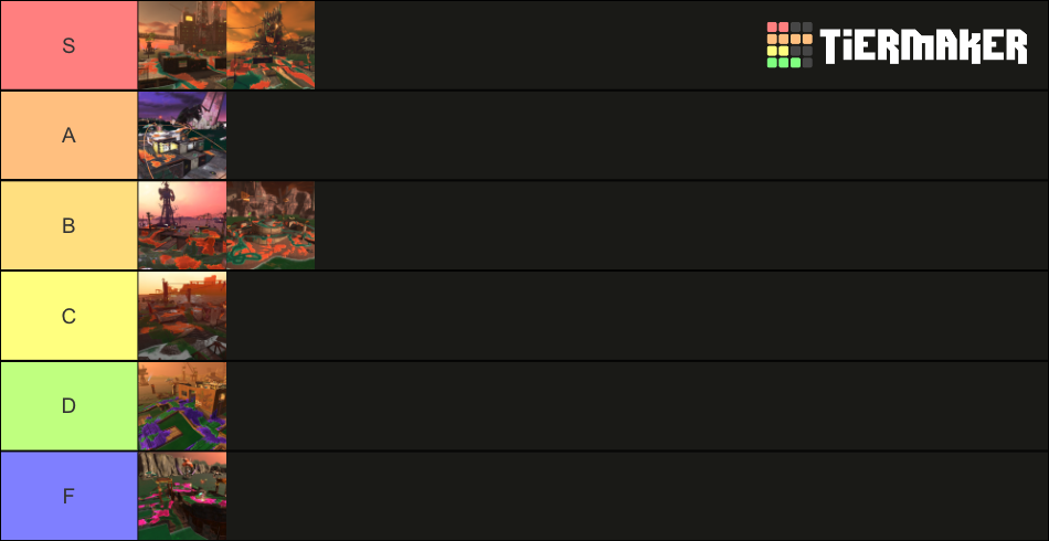 Splatoon: Salmon Run & Salmon Run: Next Wave Maps Tier List (Community Rankings) - TierMaker