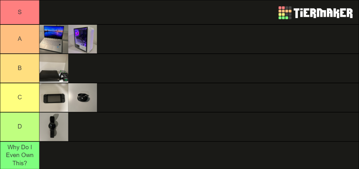 Ultra Tech Tier List (Community Rankings) - TierMaker