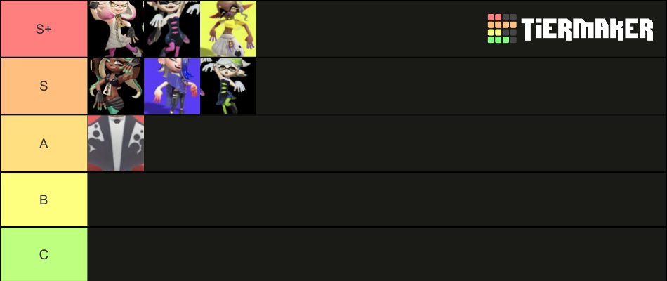 Splatoon Idol (Updated) Tier List (Community Rankings) - TierMaker
